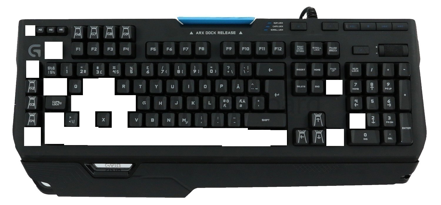 Logitech G910 ORION SPARK Tangenter till tangentbord, Tangenter till ...